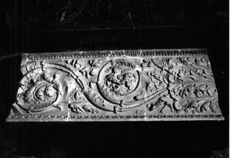 Tirage d’une frise de rinceaux d'acanthes, dit "rinceau Médicis ...