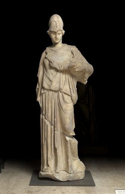 Athena à la ciste - Louvre site des collections