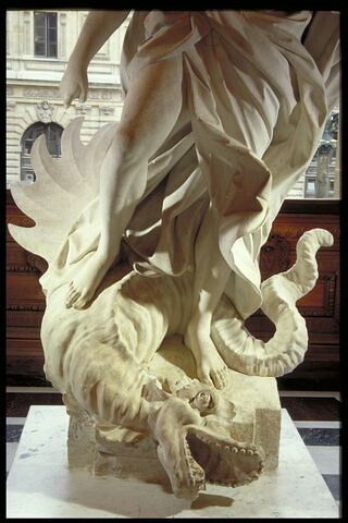 Apollon vainqueur du serpent Python - Louvre Collections